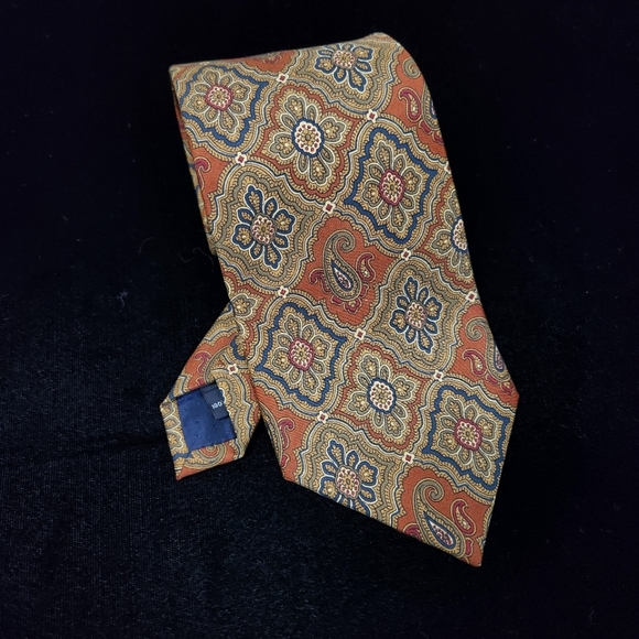 Coach | Accessories | Coach Medallion Print Silk Tie | Poshmark